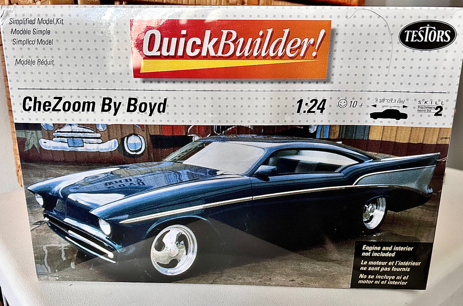 1957 Chevy CheZoom by Boyd Coddington 1/24 Testors 5201 for sale online ...