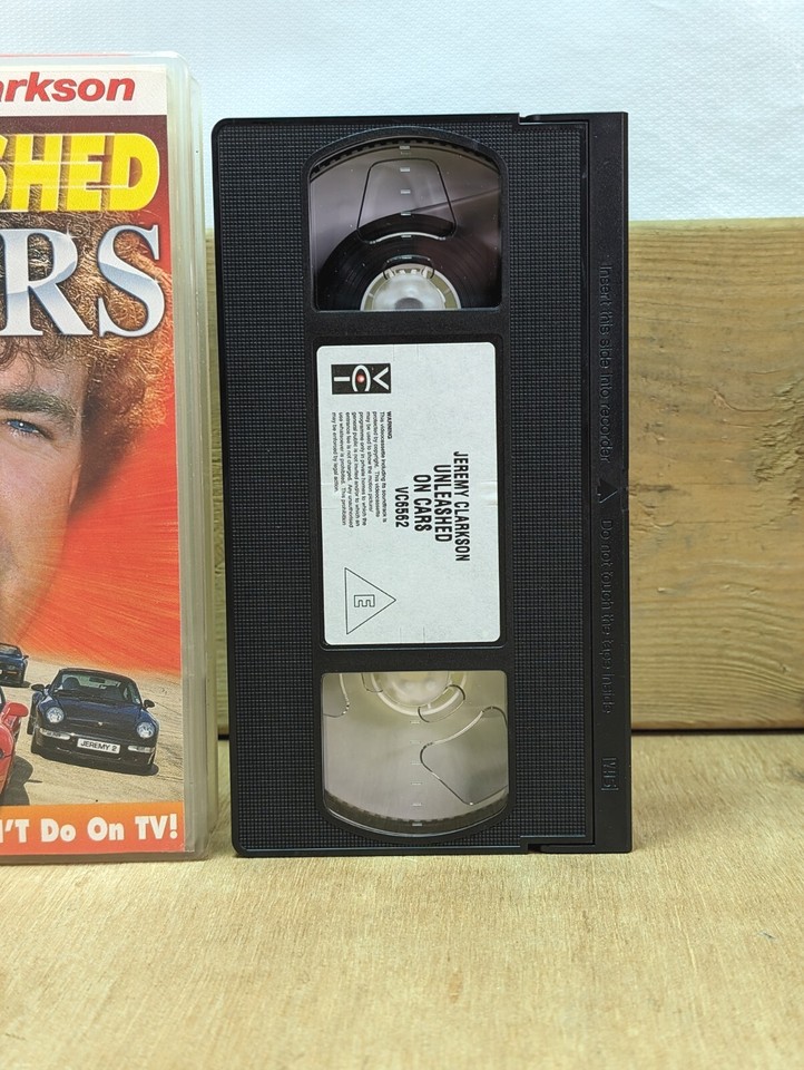 JEREMY CLARKSON - Unleashed On Cars (VHS, 1996) Motor Vehicle ...