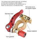 Pair of Battery Terminal Connectors Quick Release Disconnect Positive ...