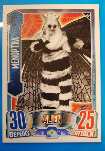 Doctor Who Alien Attax, Menoptra, 84 | eBay