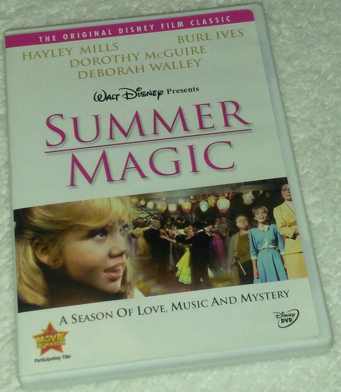 Summer Magic DVD Hayley Mills , Dorothy McGuire Disney Rare oop ...
