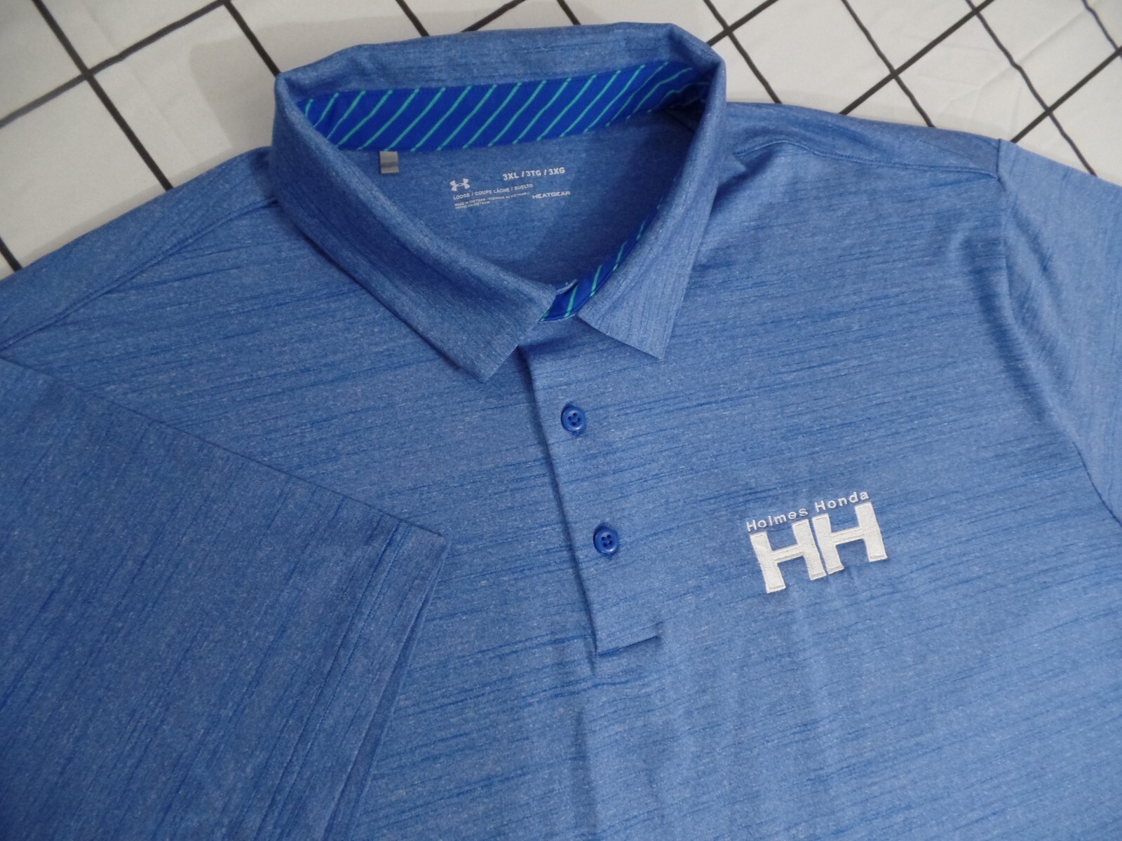 HOLMES HONDA DEALERSHIP Employee men Polo Shirt 3XL … - Gem