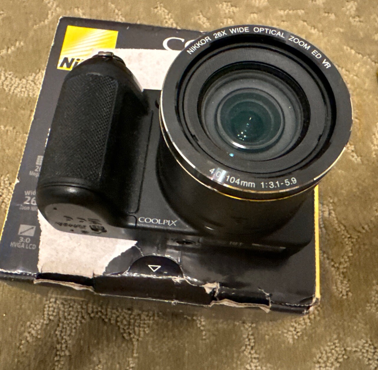 Nikon COOLPIX L330 Digital Camera 20.2 Megapixels 26x Zoom With 64 Gb ...