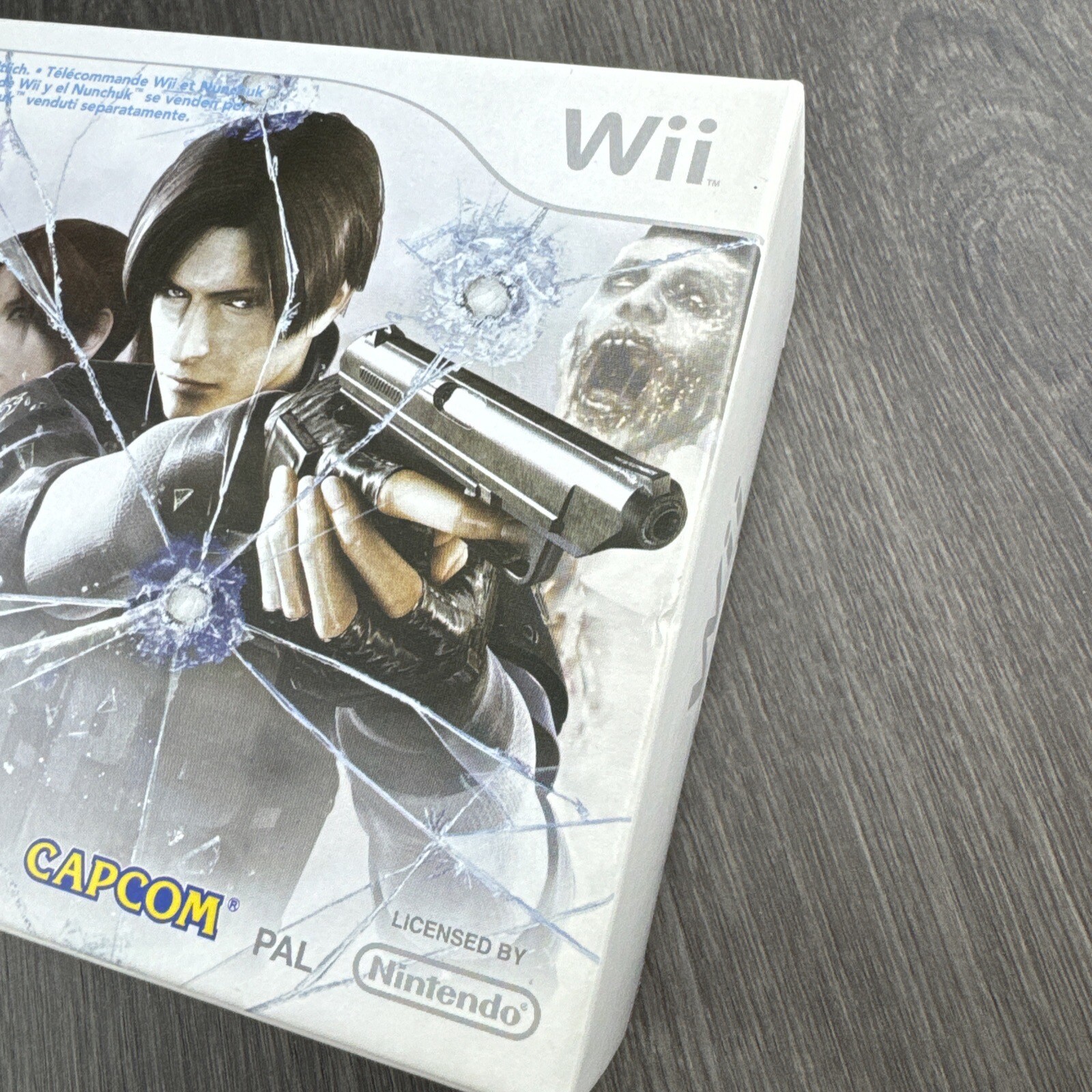 Resident Evil The Darkside Chronicles Nintendo Wii Game + Gun New ...