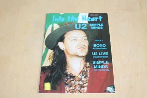 U2 - Fanzine - Into The Heart - Issue #7 / Simple Minds | eBay