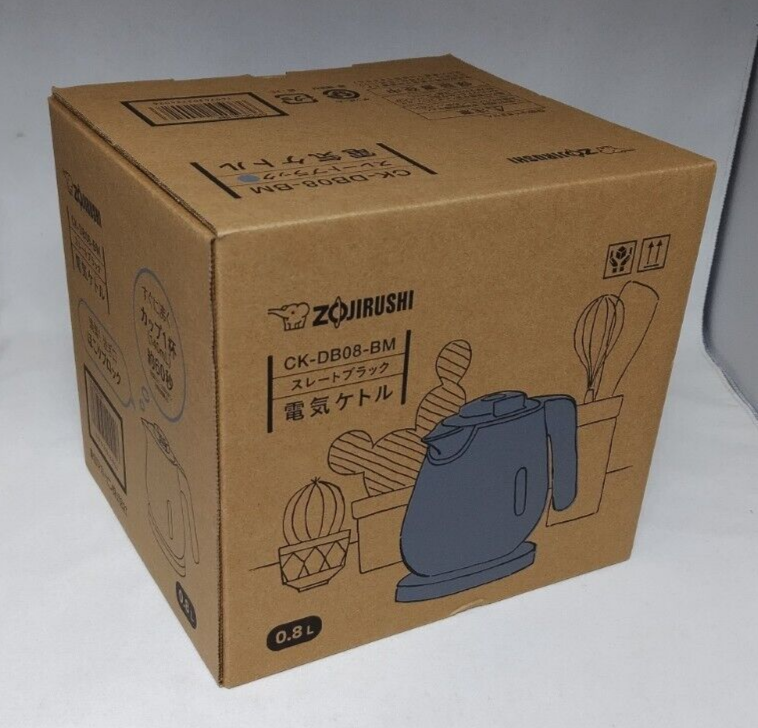 CK-DB08-BM Electric Kettle 0.8L Zojirushi Compact Cup Safety Design Black 100V | eBay