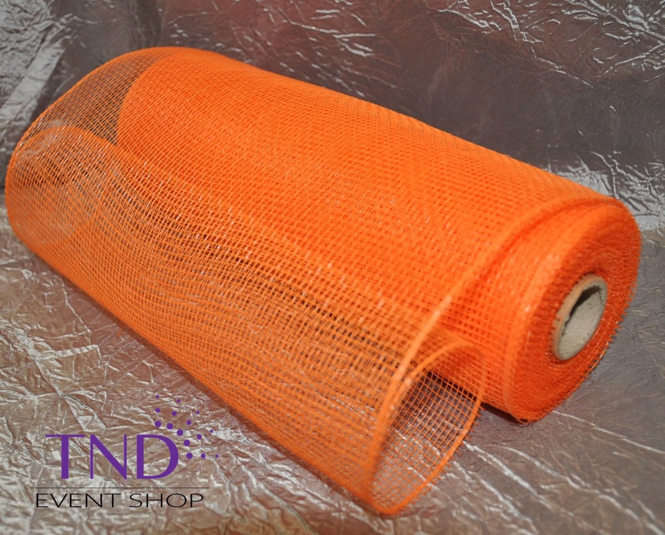 10" x10YDS SOLID COLOR DECO MESH WRAP ROLLS FLORAL MESH WRAP RIBBON ...