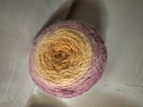 Yarnspirations Caron Colorama Halo Magenta & Mandarin Acrylic Nylon ...