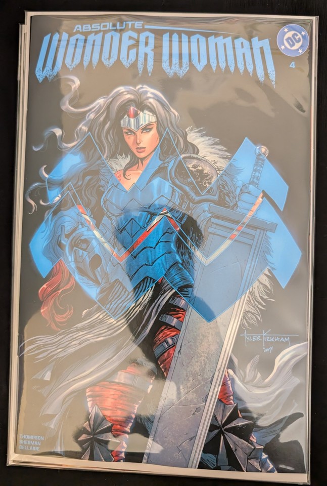 Absolute Wonder Woman #4 Tyler Kirkham 🔥 In Hand 🔥 MegaCon Limited 1000 ...