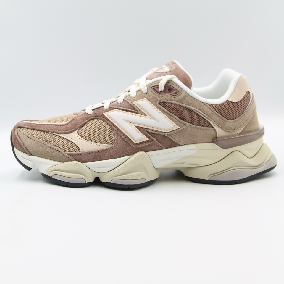 New Balance 9060 Unisex Sneakers Running Shoes Brown Pink U9060EEH | eBay