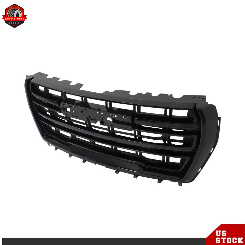 For GMC Yukon/Yukon XL 2021 2022 2023 Front Bumper Grille Mesh Gloss ...
