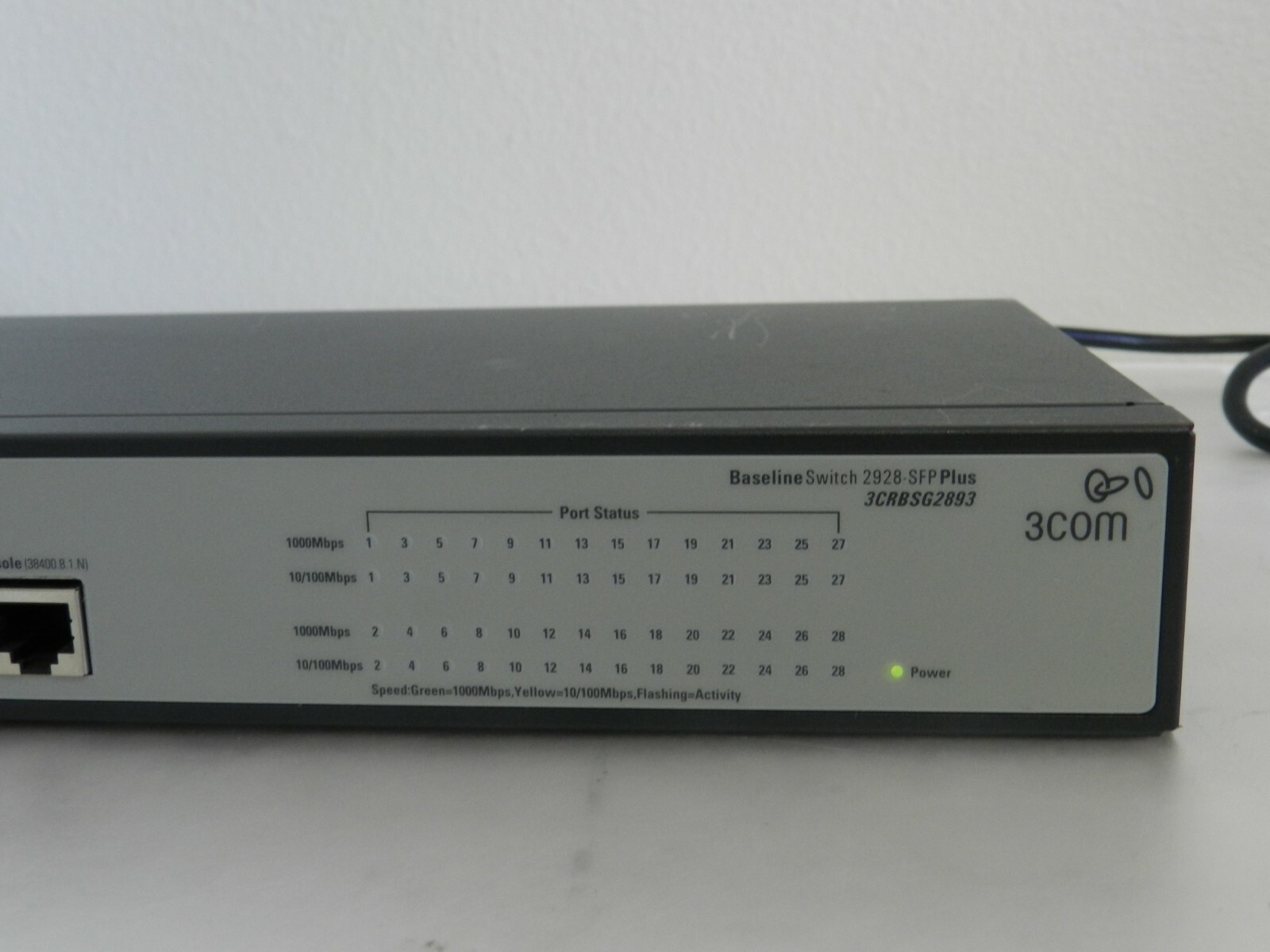 3Com Baseline Switch 2928-SFP plus 24 Port Gigabit 4-Port SFP ...