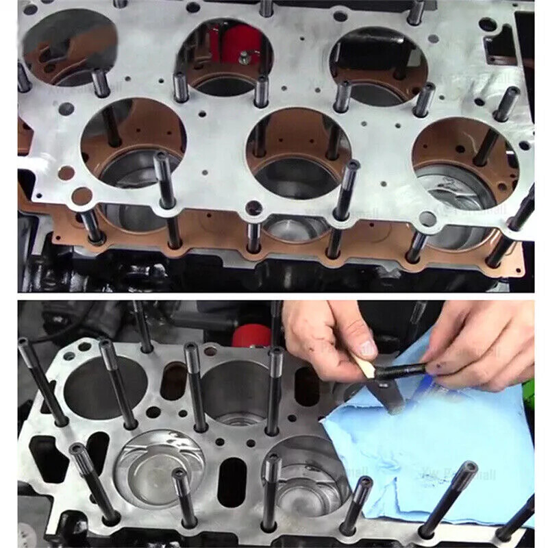 Cylinder Head Stud Kit Fit for Honda Civic 1.6L D16 D16Z D16Z6 D16Z7 ...