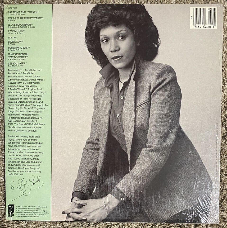 SEALED - Dee Dee Sharp Gamble - 1980 PIR JZ-36370 LP Vinyl Record | eBay