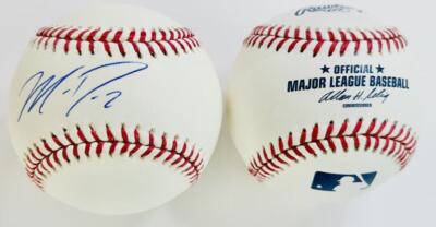 MATT DOMINGUEZ SIGNED OMLB BASEBALL MIAMI MARLINS HOUSTON ASTROS ...