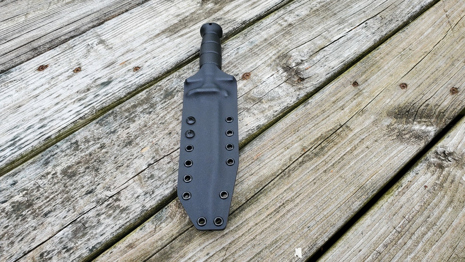 Custom Kydex sheath for GLOCK FIELD KNIFE 78 & 81, pancake style, belt ...