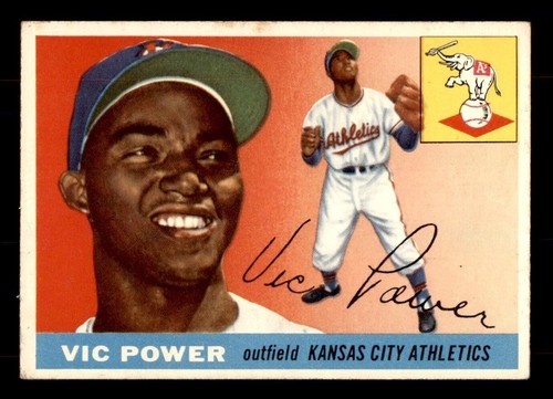 1955 Topps Baseball #30 Vic Power VG/EX *i1 | eBay