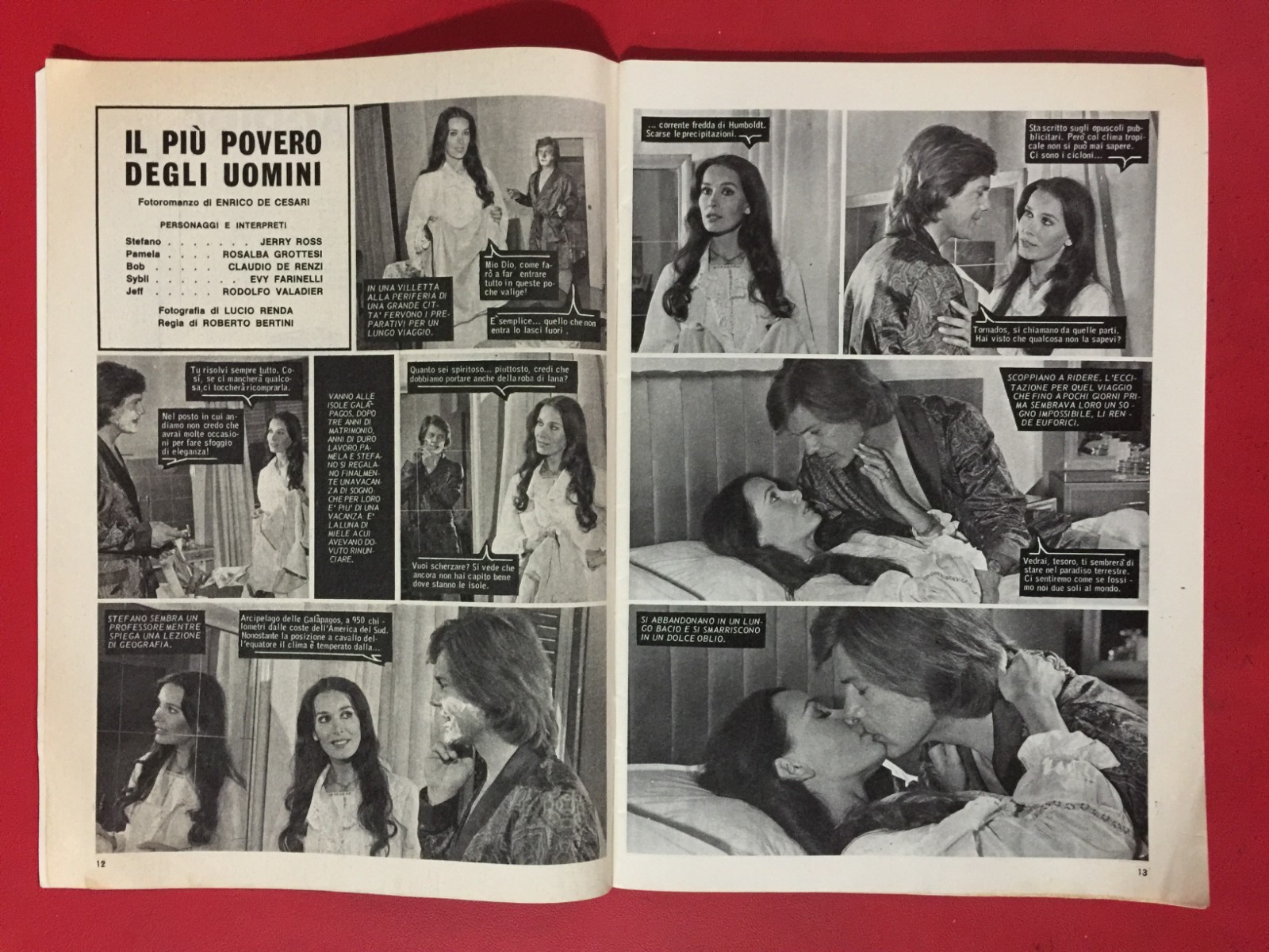 Fotoromanzo SOGNO MENSILE n.110 (ITA) LAURA ANTONELLI MARIA BAXA WILMA ...