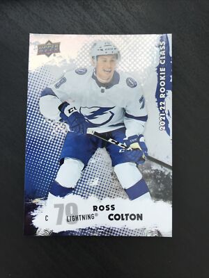 2021-22 Upper Deck Ross Colton Rookie Class SP RC #RC-25 Tampa Bay ...