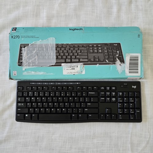 Logitech K270 Wireless Black Keyboard NO USB Receiver | eBay