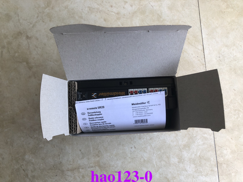 UR20-FBC-EIP Weidmüller Remote I/O module brand new Shipping DHL or ...