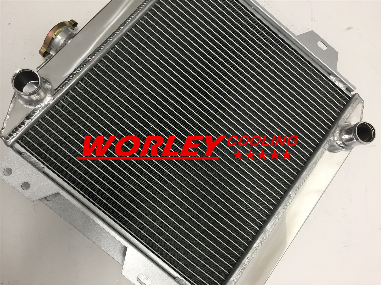 QLD-Aluminum radiator For 1978 78 Ford Escort Mk2 4 door 1600 manual MT ...