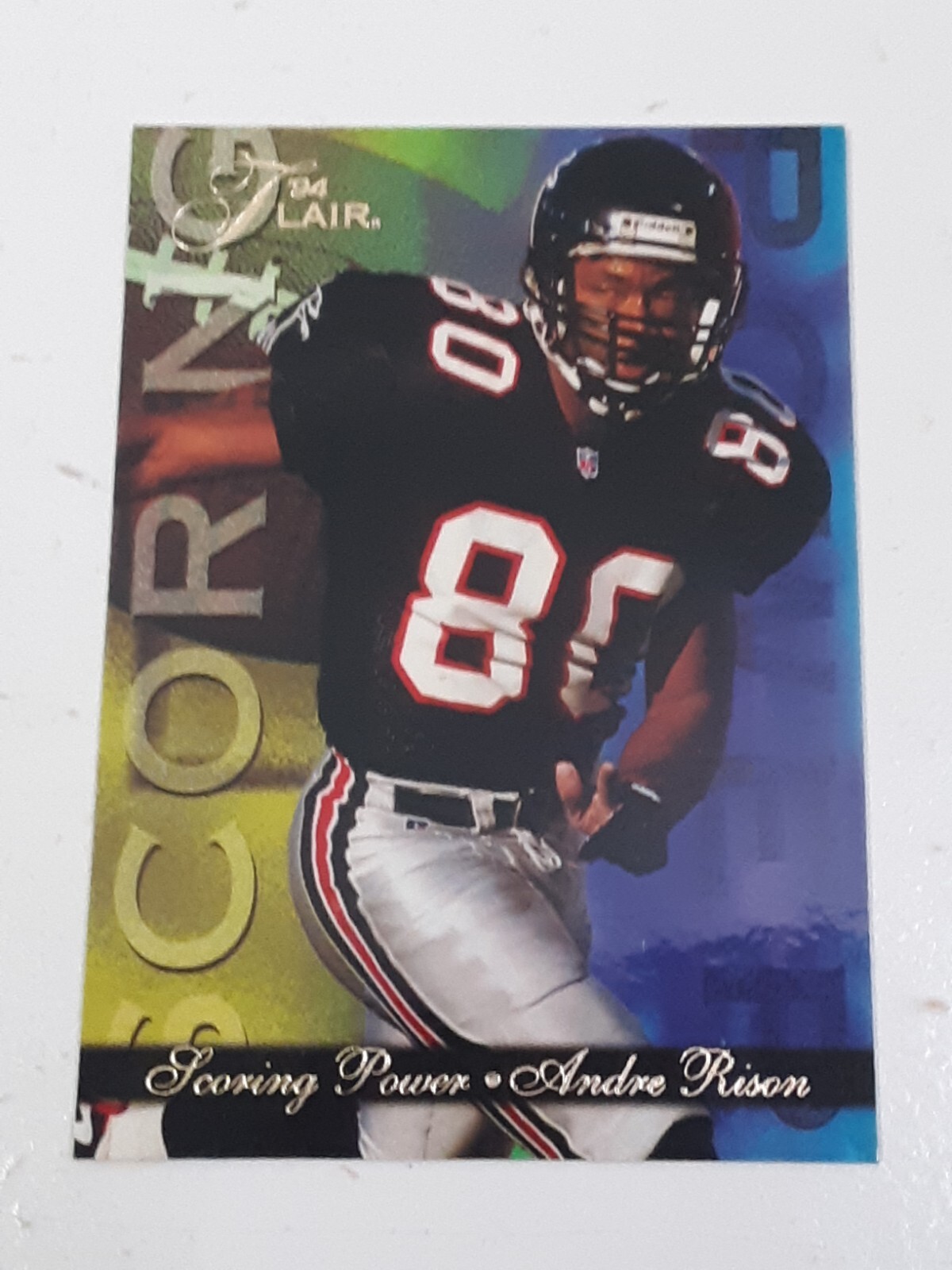 Andre Rison Atlanta Falcons 1994 Fleer Flair Scoring Power Card #4 | eBay