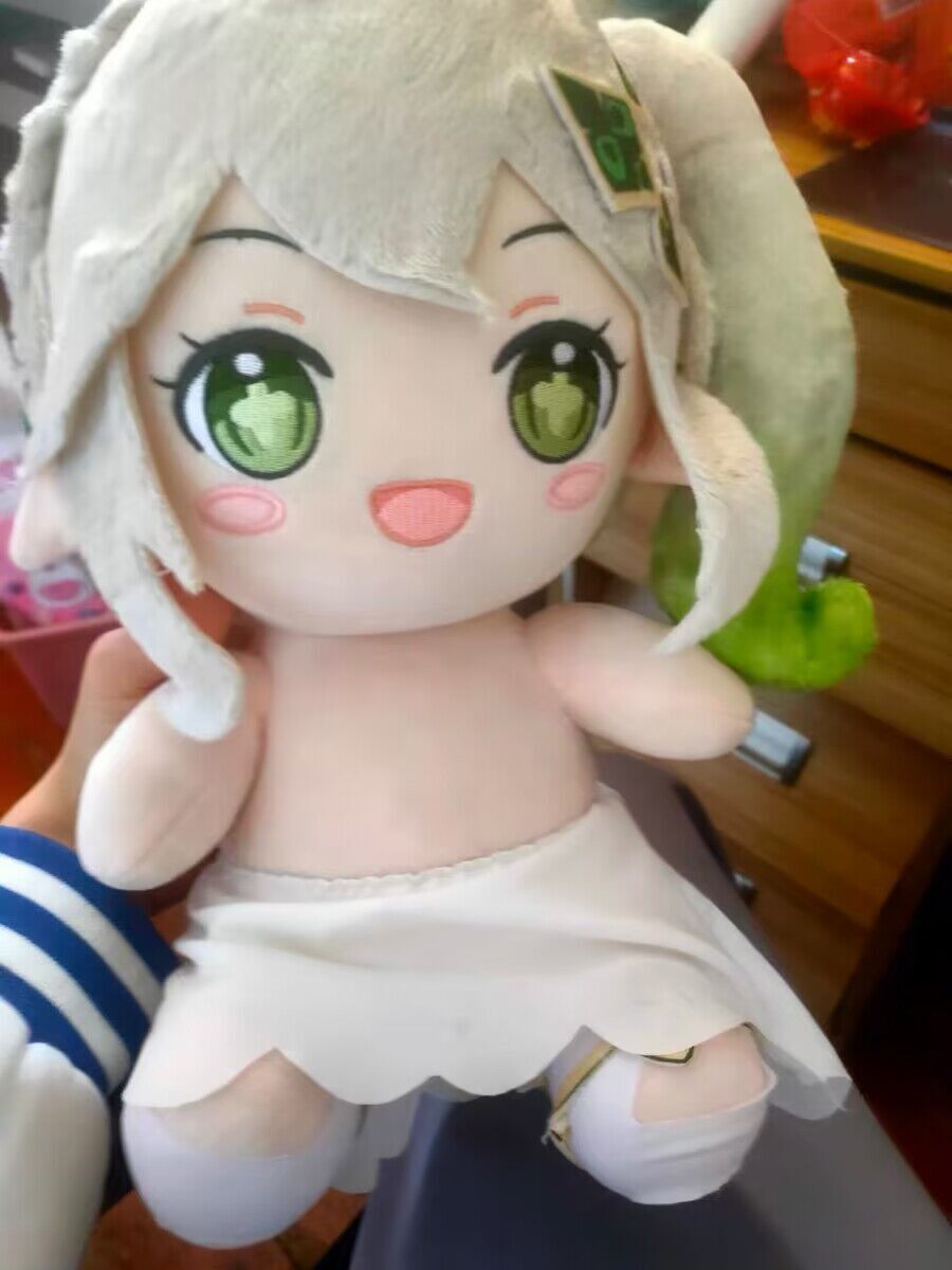 Cute Nahida 30cm Plush Doll Stuffed Pillow Dress Up Toy Anime Plushie ...