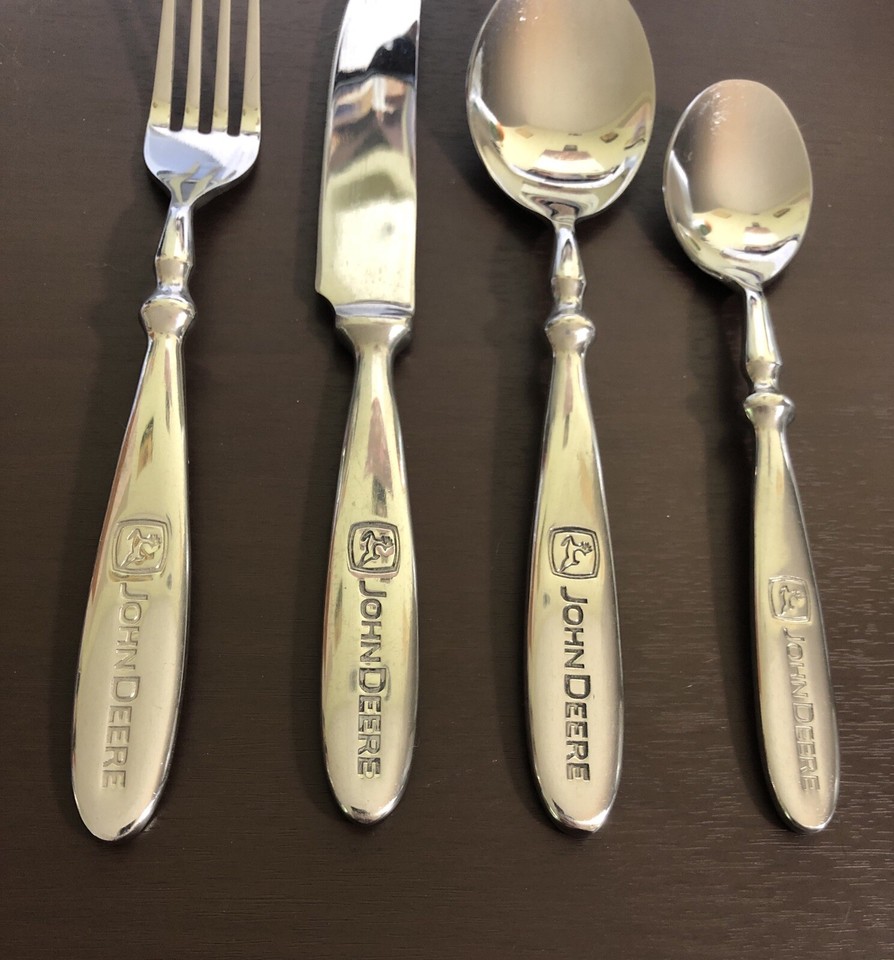 JOHN DEERE - ENGRAVED - Stainless Flatware Silverware YOUR CHOICE ...