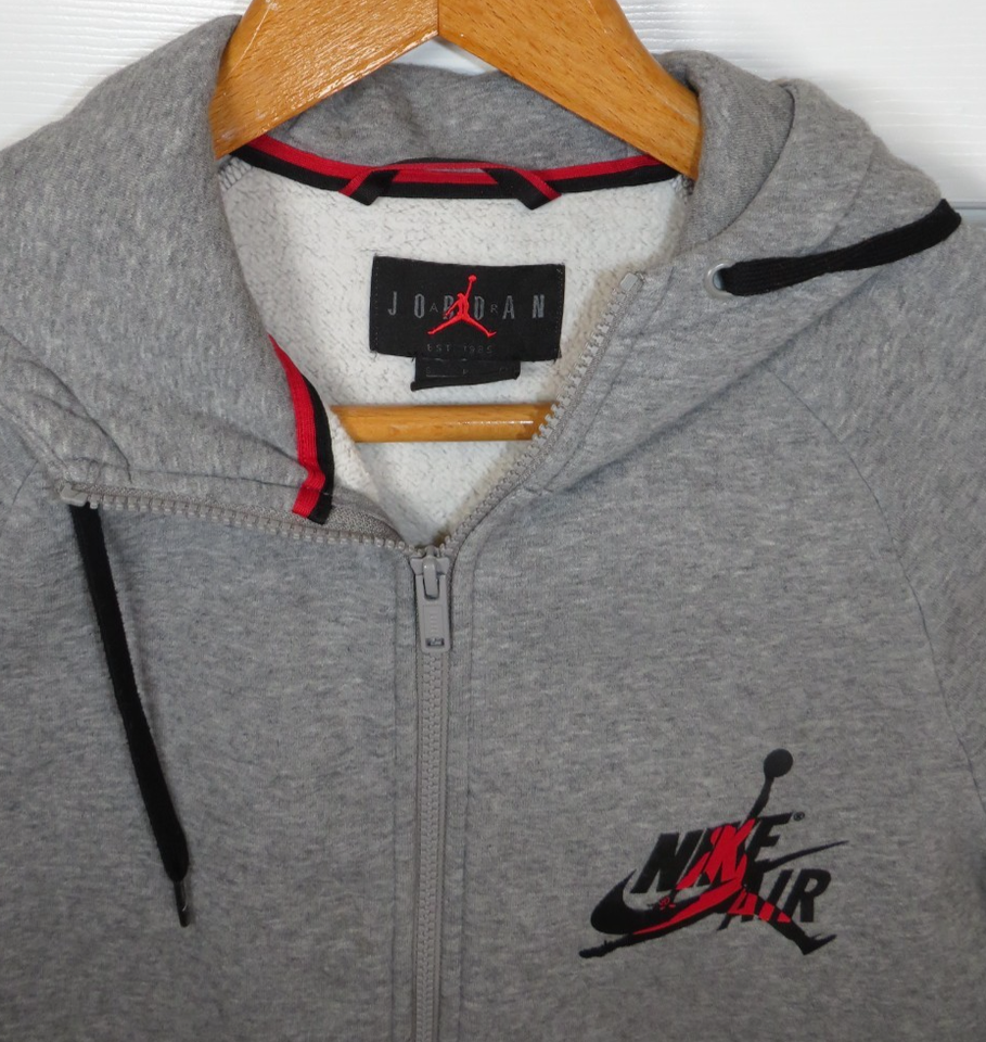 Nike Air Jordan Jumpman Classic Fleece Full-Zip Hoodie Mens Small ...