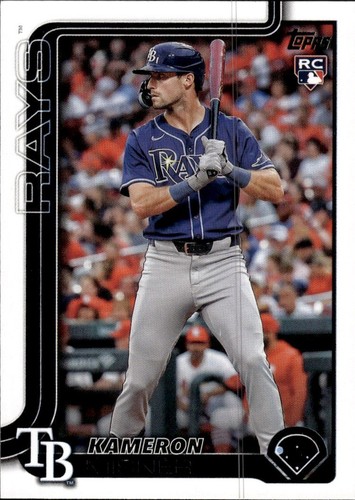 2025 Topps #84 Kameron Misner Tampa Bay Rays Rookie | eBay