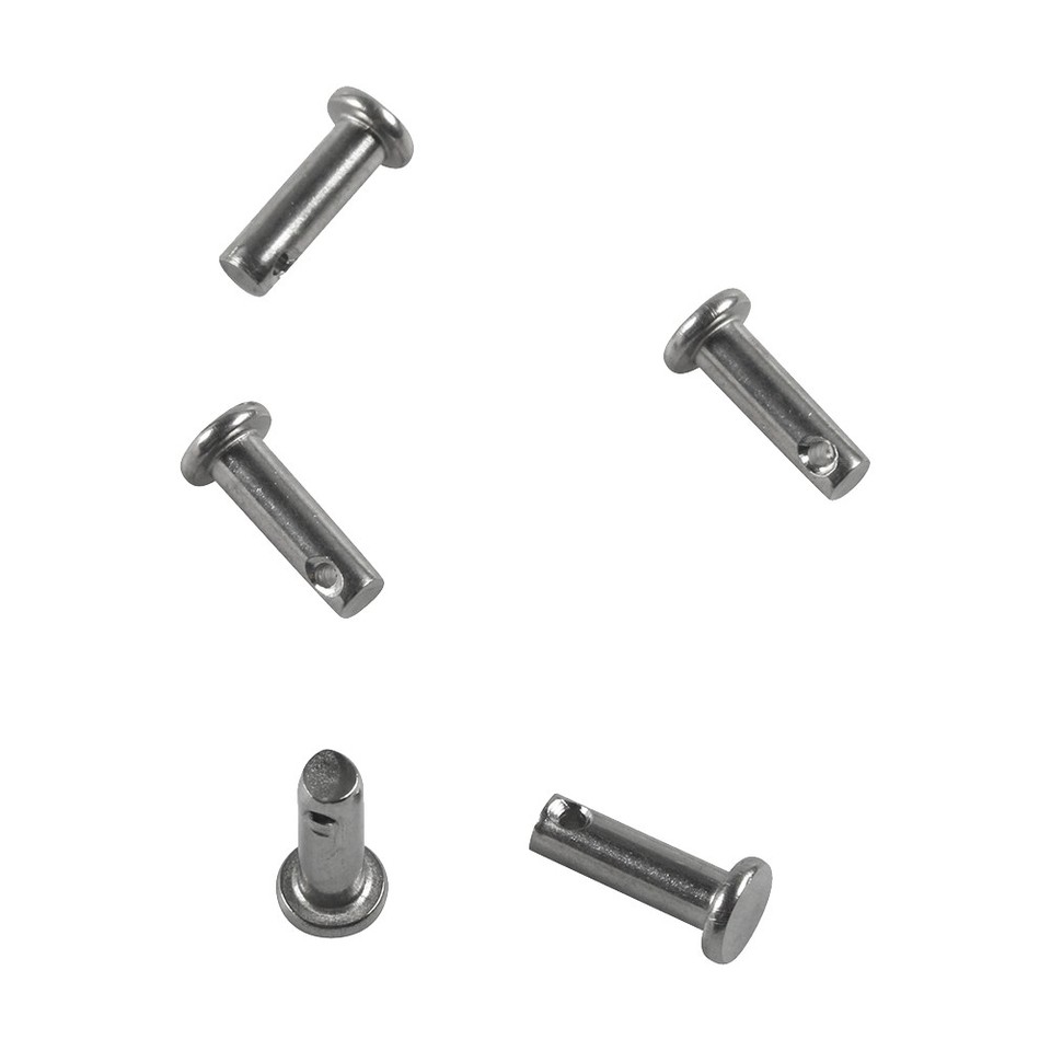 100PCS Carbon Steel Zinc Plated R Hitch Pin Tractor Clip Cotter Pin for ...