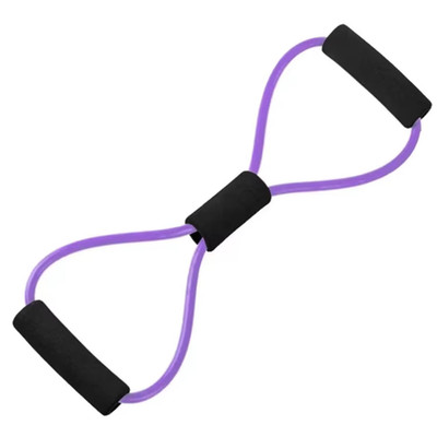 Resistance Bands with Foam Sport Yoga Fitness Accessories Rubber Pull ...
