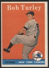 1958 Topps Baseball Card #255 - Bob Turley | eBay