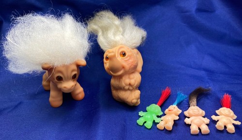 Vintage 1960s Dam Things Horse & Elephant Trolls & 4 Gumball Machine ...