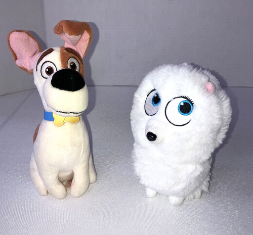 TY The Secret Life of Pets Plush Dogs-Max and Gidget 6" Cute Good ...