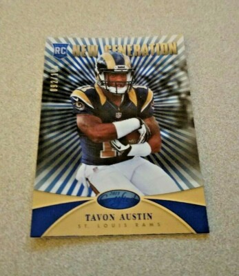 2013 Certified New Generation Rookie Blue #289 Tavon Austin St. Louis ...