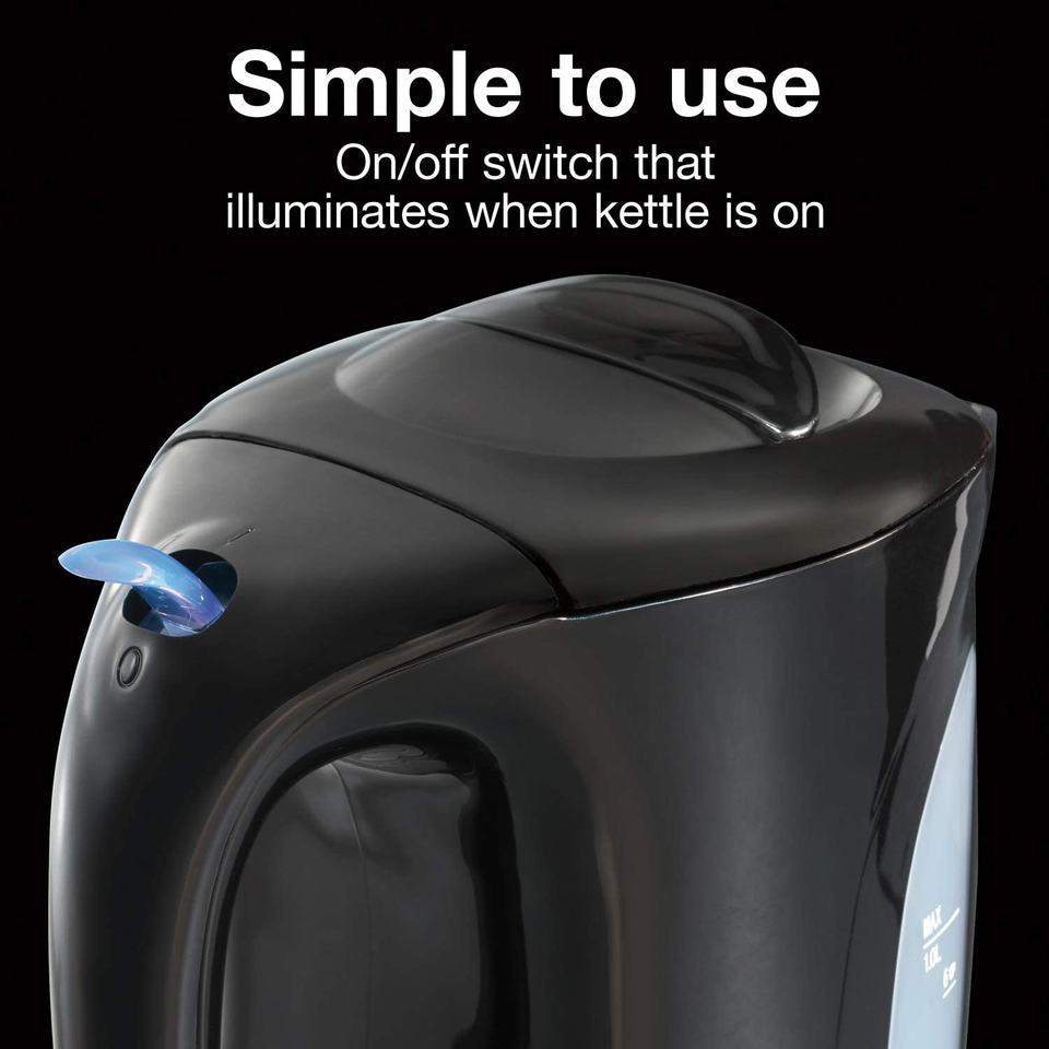 Electric Tea Kettle, Water Boiler & Heater Auto-Shutoff & Boil-Dry ...