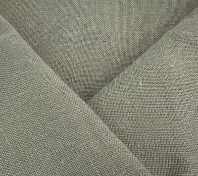 LIBECO LAGAE 100% BELGIAN LINEN UPHOLSTERY/DRAPERY FABRIC SAGE BY THE ...