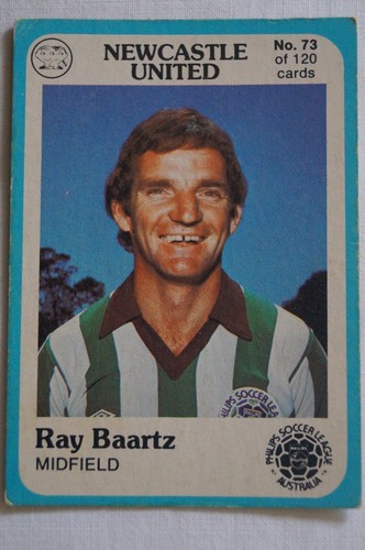 Phillips Soccer League Vintage 1978 Scanlens Card Newcastle United Ray ...