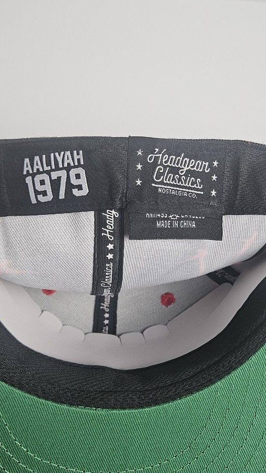 Aaliyah Fitted Hat Cap NWT Size 7 3/4 Headgear Classics Concert Music ...