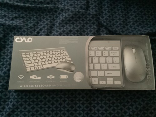 Cylo Wireless Touch Keyboard and Mouse Set Plug & Play Brand-new ...