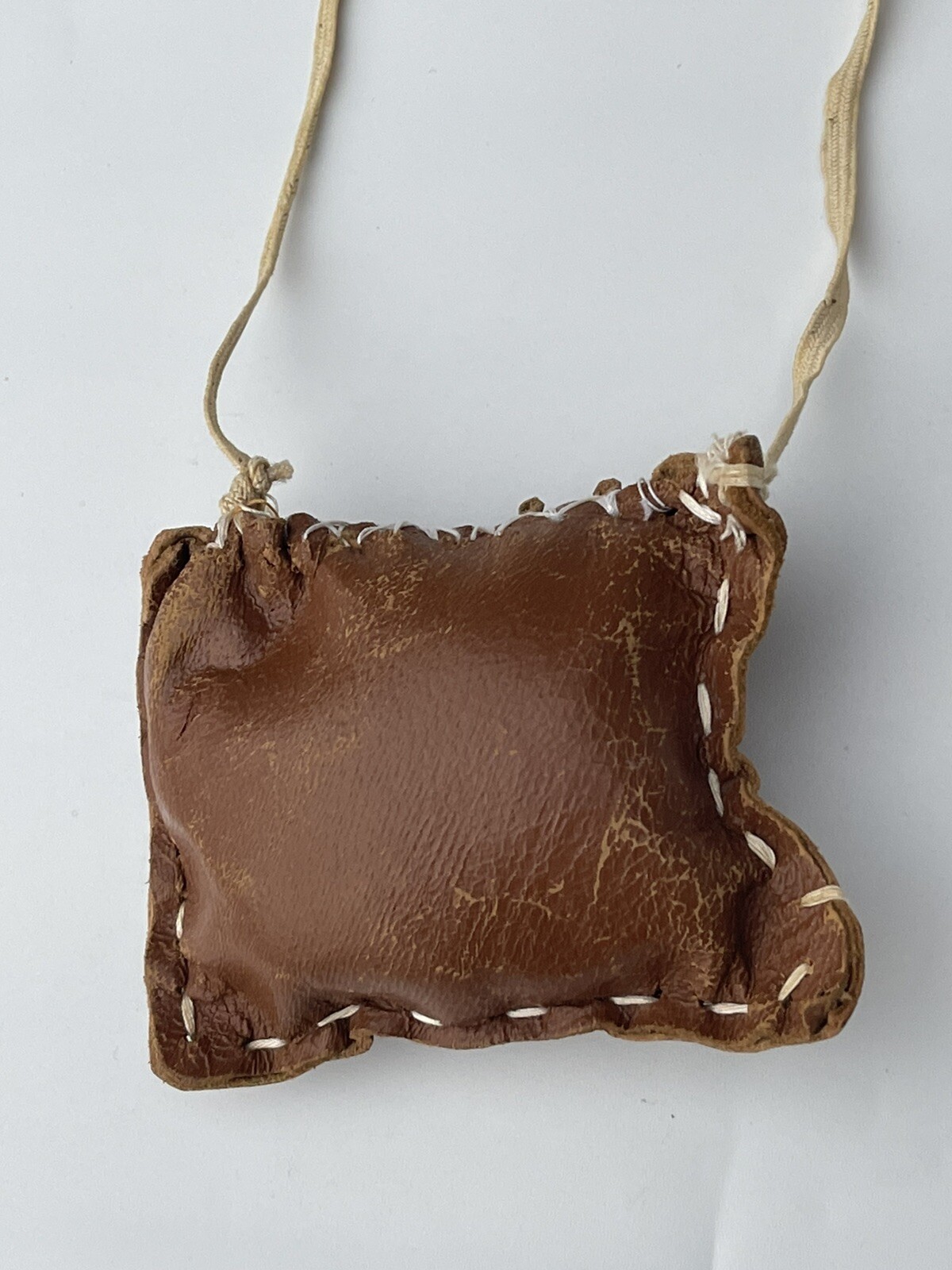 Authentic jewish parchment amulet in a leather bag 4 … - Gem