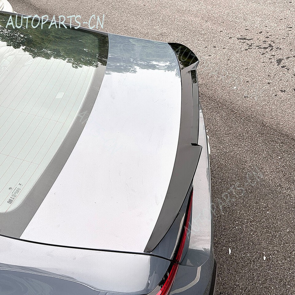 ABS Gloss Black Rear Trunk Spoiler Lip Wing For BMW 5 Series I5 G60 M60 ...