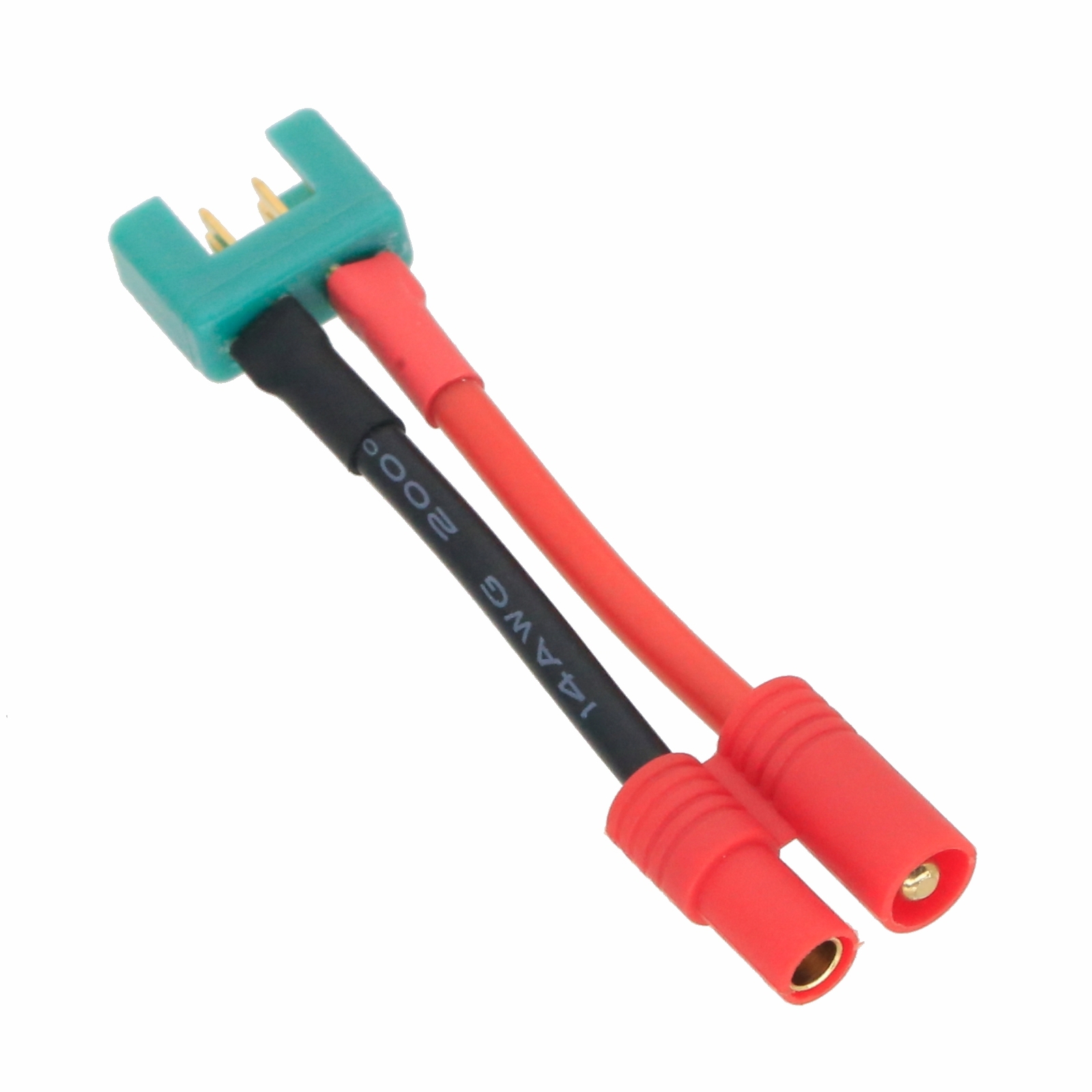 HXT 3.5mm Female to MPX Multiplex Male cable 14AWG 5CM wire For RC | eBay