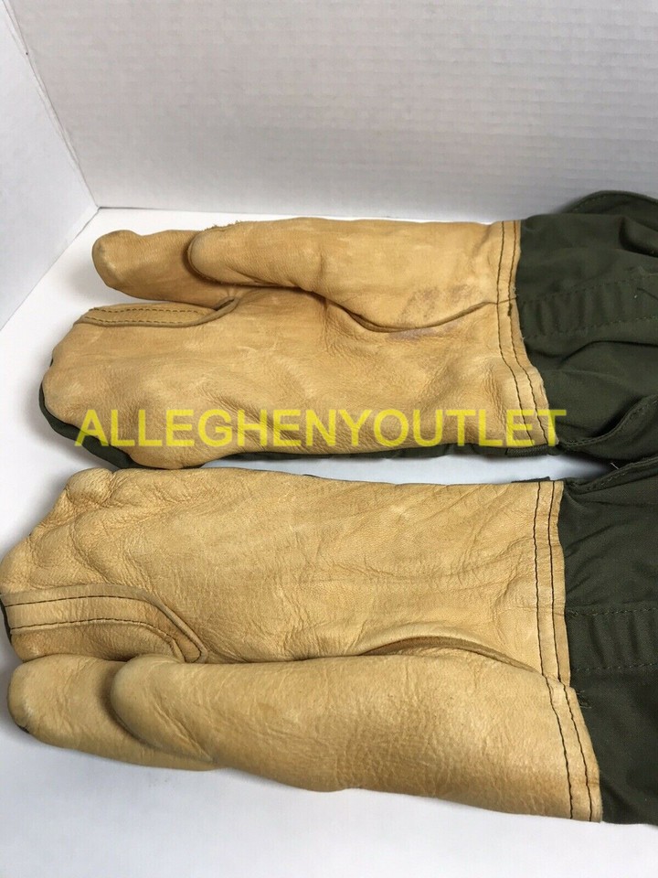 US MILITARY TRIGGER FINGER Gloves MITTEN SET SHELL+ WOOL INSERTS N/L ...