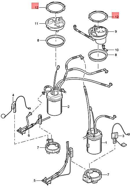 Genuine PORSCHE Cayenne Macan Panamera Porsche 95B 971 Union Nut ...