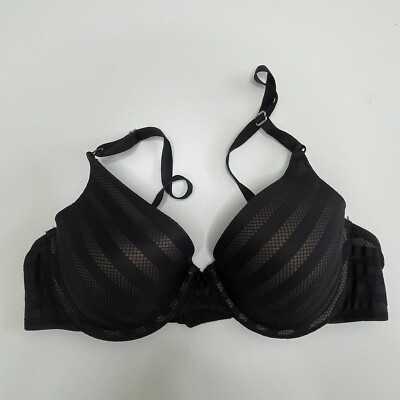 Maidenform T-Shirt Demi Bra 34C Lightly Lined Cup Underwire Adjustable ...