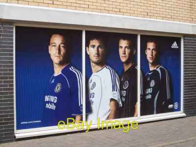 Photo 6x4 Chelsea Megastore Fulham CFC Megastore window/advert c2006 ...