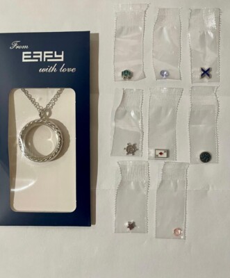 Effy with Love Necklace Locket With 8 Charms Celebrity Cruises. New ...